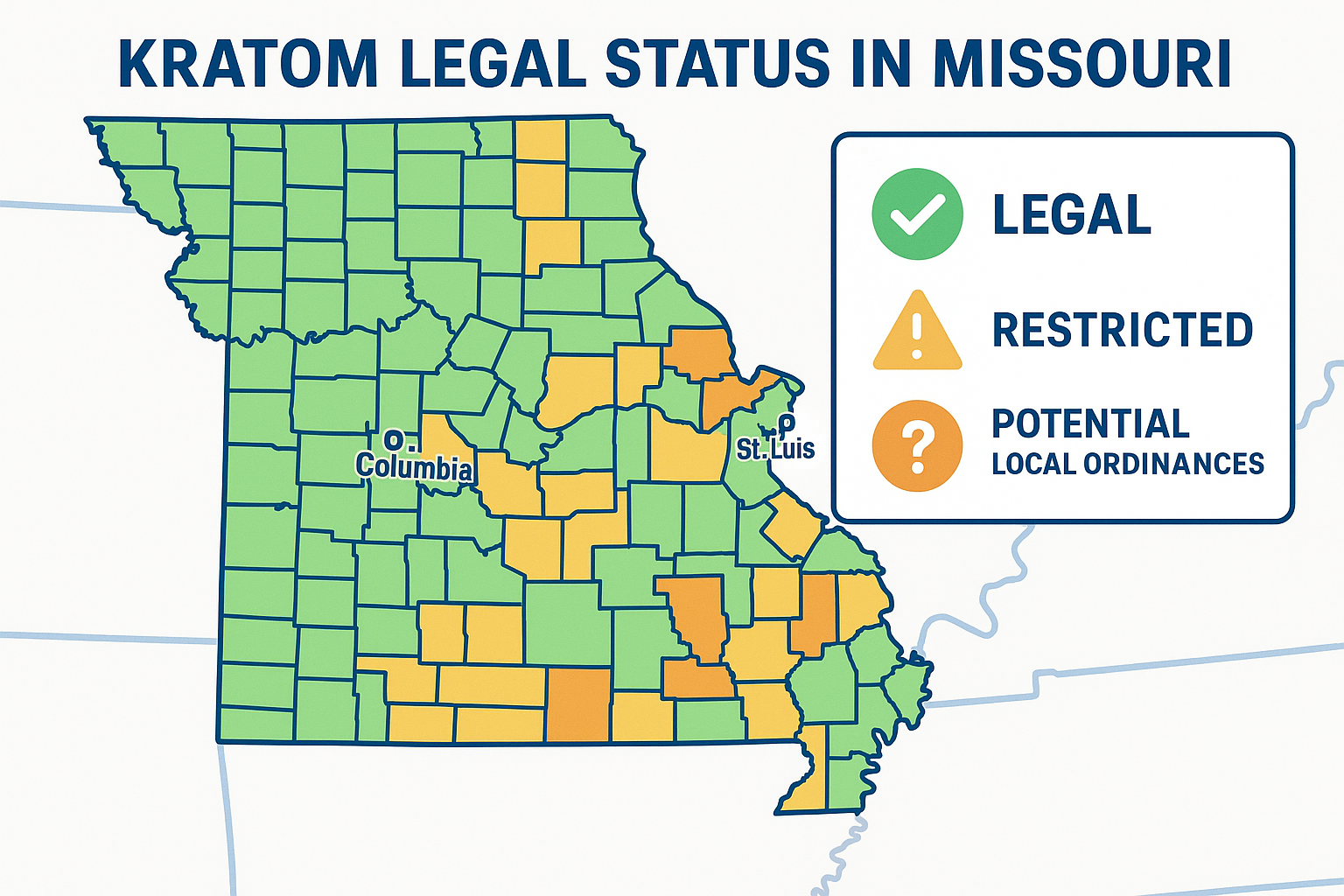 Is Kratom Legal in Missouri? State Laws, Local Ordinances & Risks