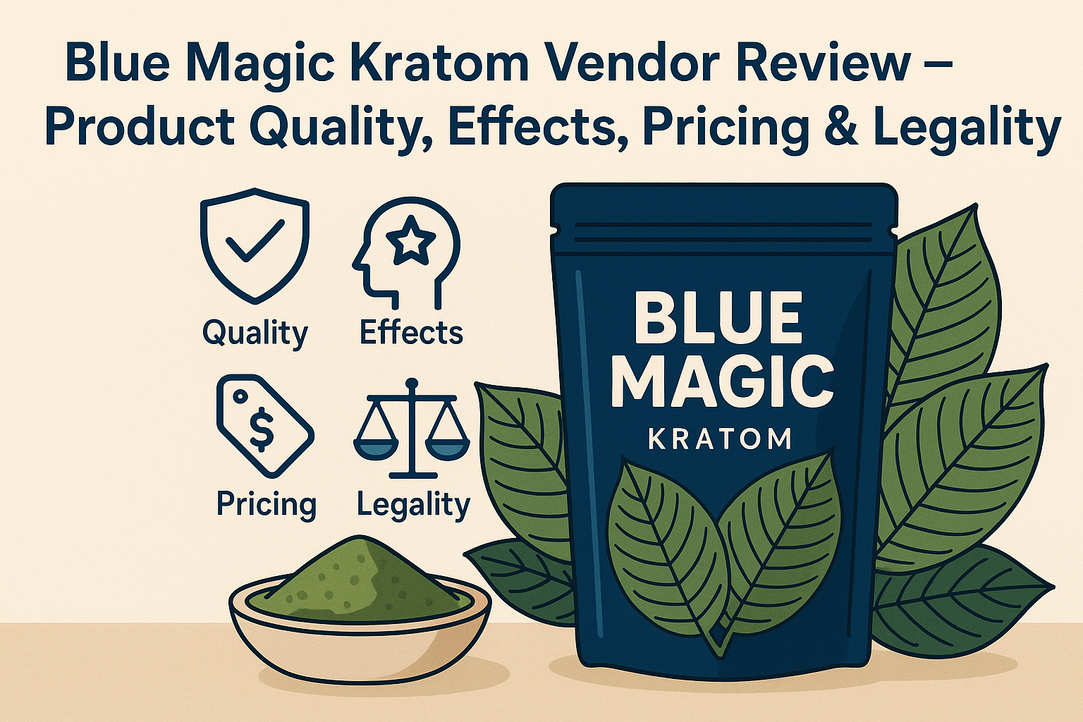Blue Magic Kratom Vendor Review – Product Quality, Effects, Pricing ...